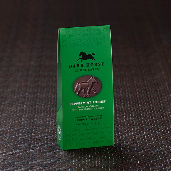 Harbor Sweets Chocolate & Peppermint Ponies Gable Box 8 pc – Equitique-USA